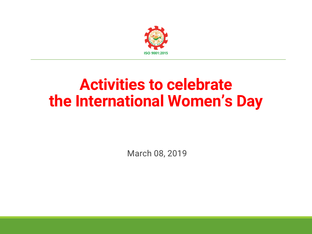 Activities to celebrate the International Women’s Day – SEAMEO RETRAC